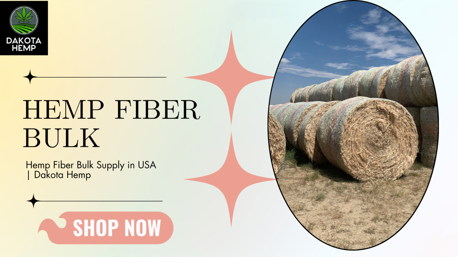 Hemp Fiber Bulk Supply in USA | Dakota Hemp